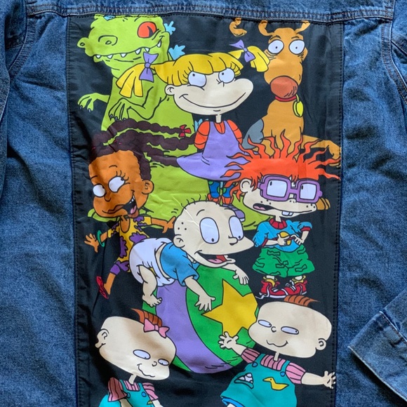 Nickelodeon | Jackets & Coats | Nickelodeon Rugrats Denim Jacket | Poshmark